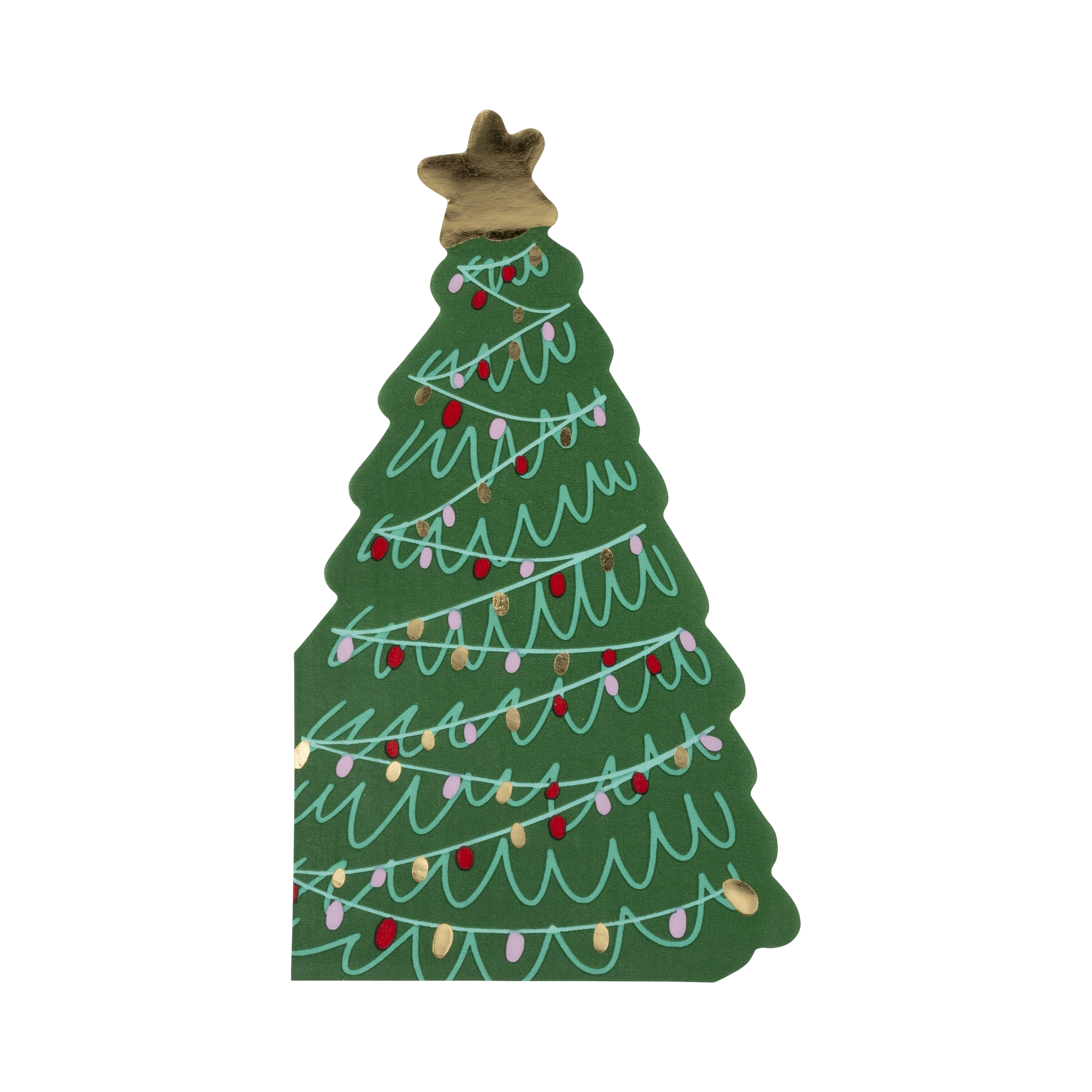 “Oh Christmas Tree” 🎄 Tree Dinner Napkin – Chief Gifting Officers