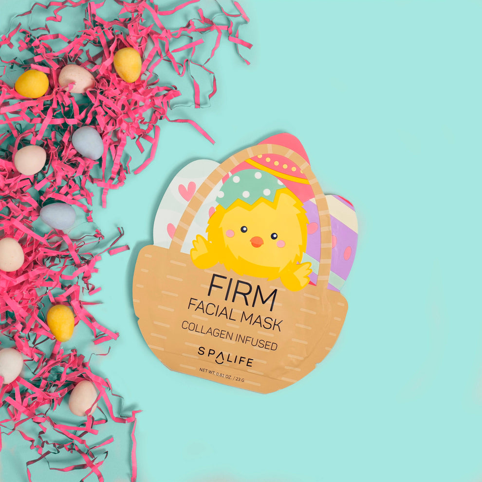 Easter Collagen Sheet Mask Cute Spring Facial Mask Basket Filler ...